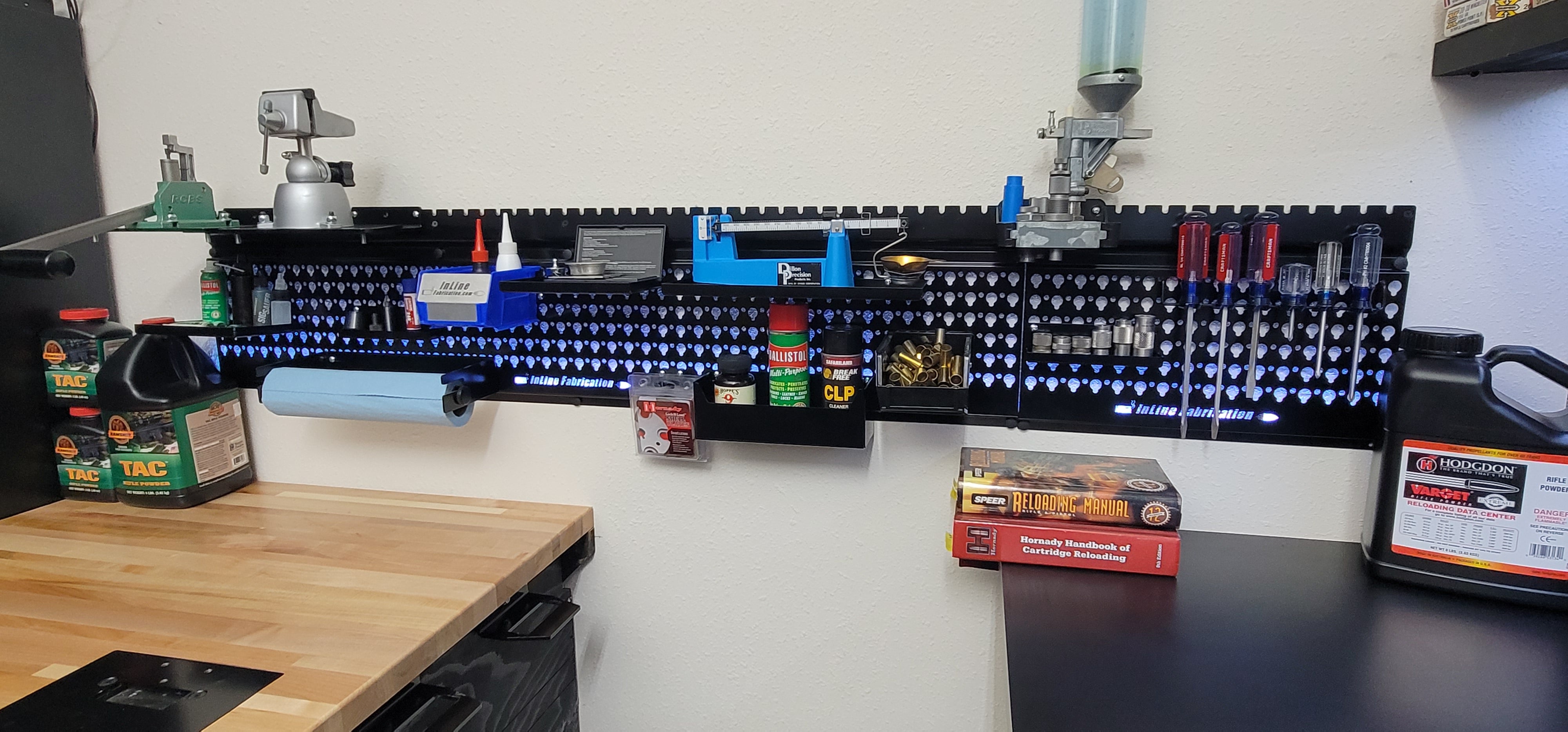 InLine Rail and InLine Panel (ILP) wall organizer – Inline Fabrication