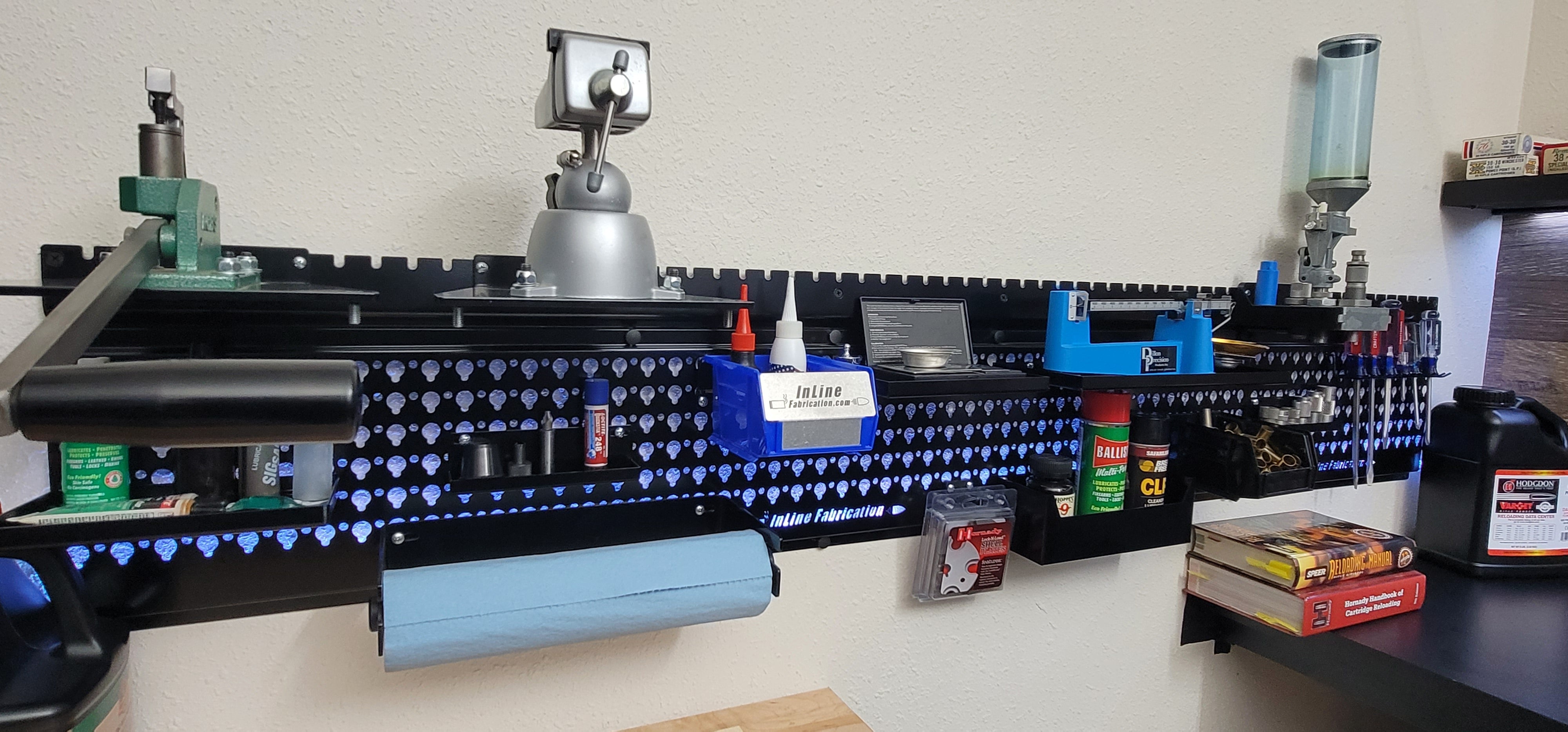InLine Rail and InLine Panel (ILP) wall organizer – Inline Fabrication