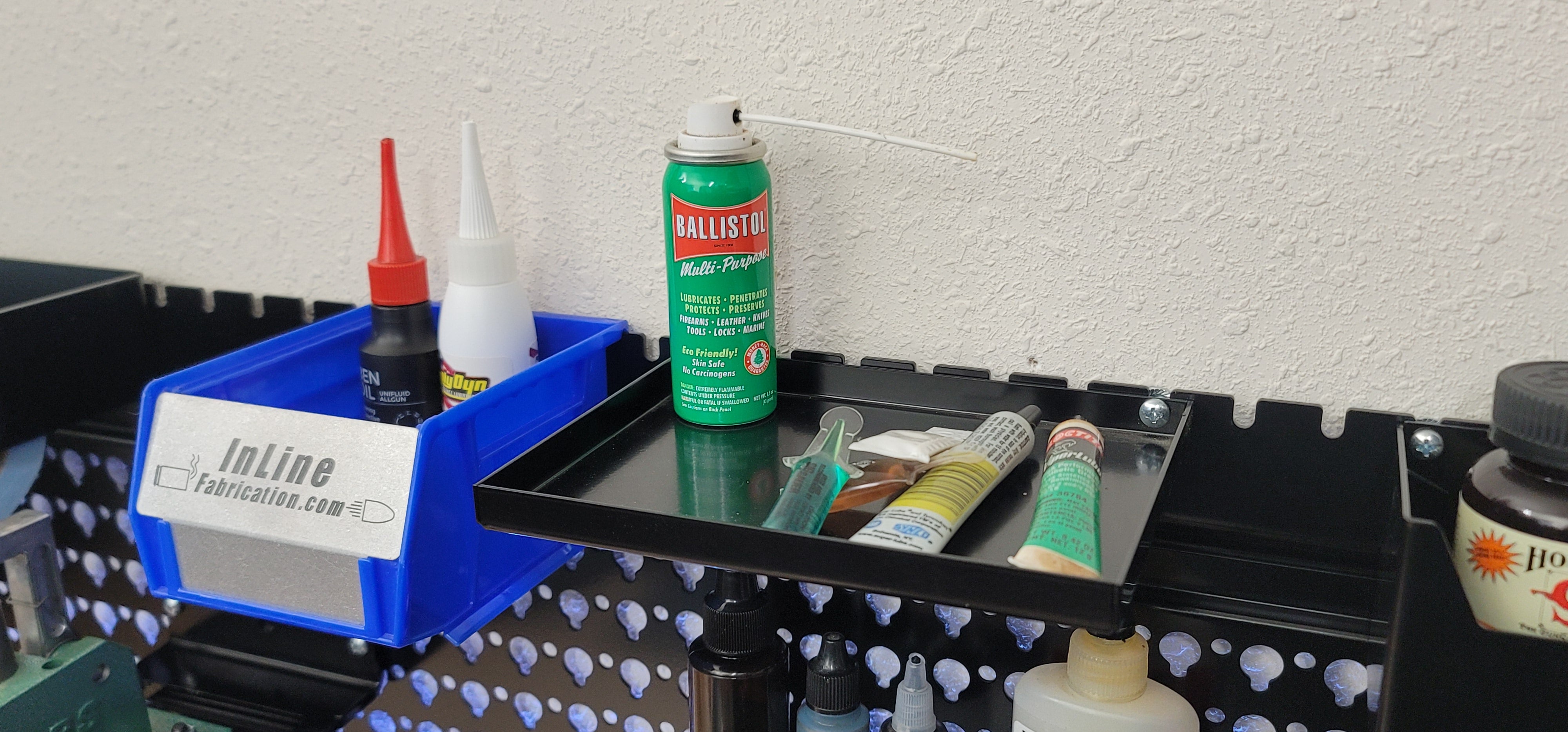 InLine Rail wall organizer system. 32" rail. – Inline Fabrication