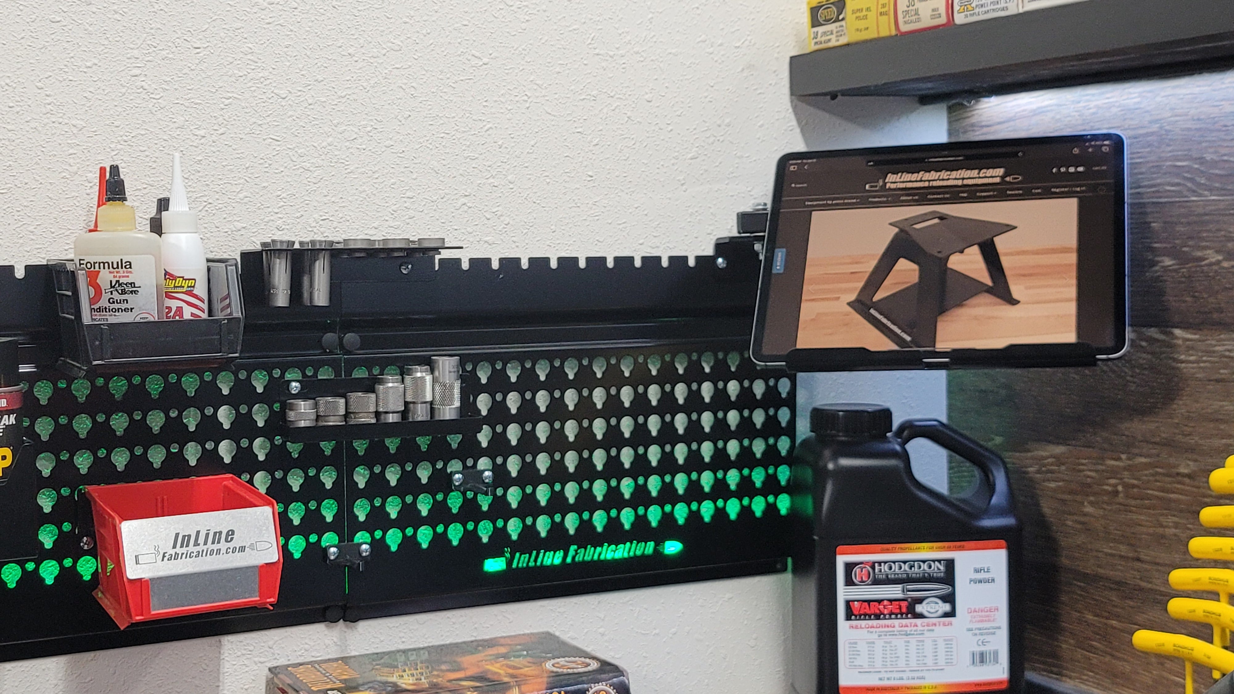 InLine Rail wall organizer system. 32" rail. – Inline Fabrication