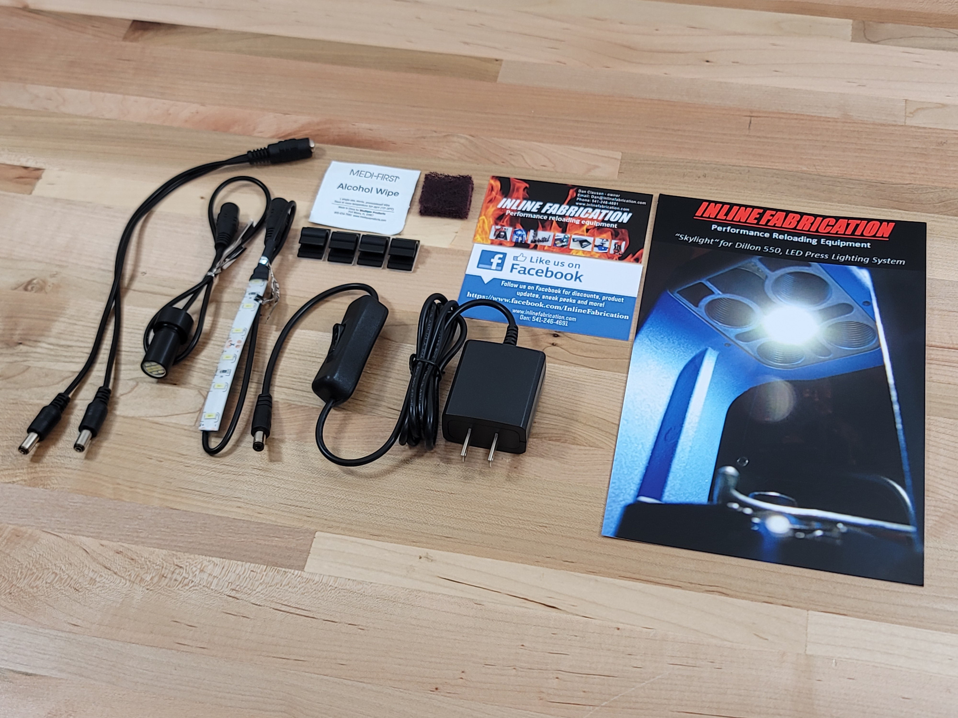 Skylight LED lighting Kit for the Dillon RL 550 B C – Inline Fabrication