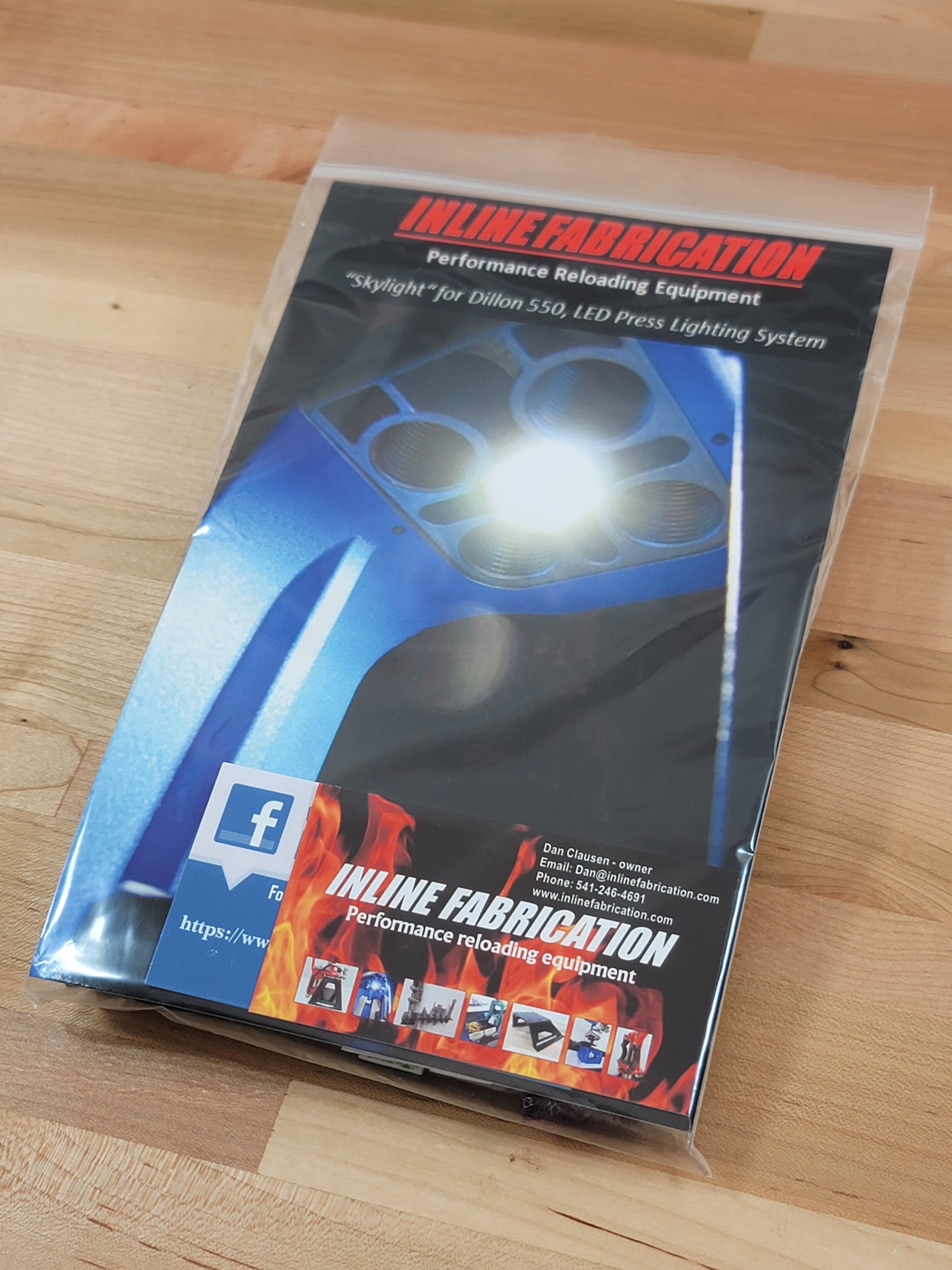 LED reloading press lighting systems. – Inline Fabrication