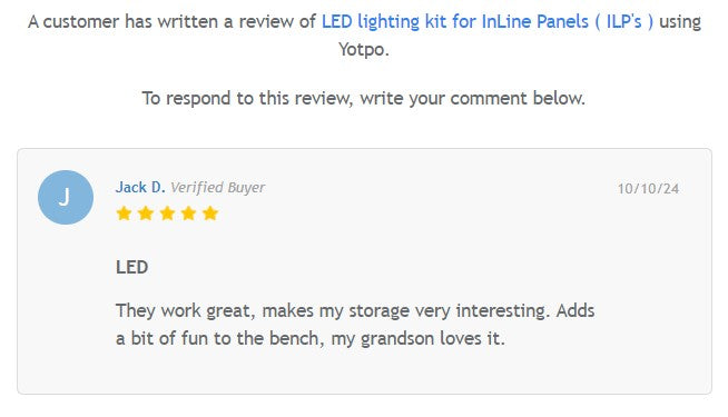 LED lighting kit for InLine Panels & Production post – Inline Fabrication